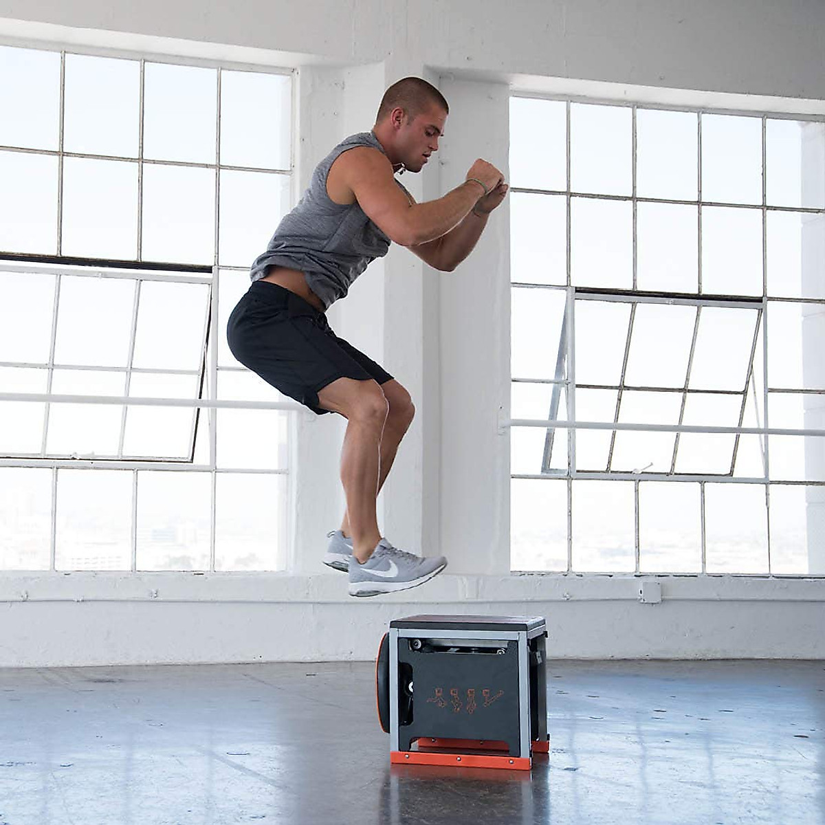 New Image Unisex's FITT Cube Total Body Workout, High Intensity Interval Training Machine, Accent Color Varies