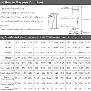 DREAM PAIRS Women's Wide Calf Knee High Boots, Fashion Faux Fur-Lined Winter Boots,Size 10,Wide/Calf/Black,TRACE-W