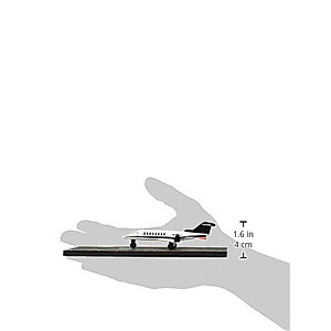 Hot Wings Planes Private Jet with Connectible Runway,White & Black