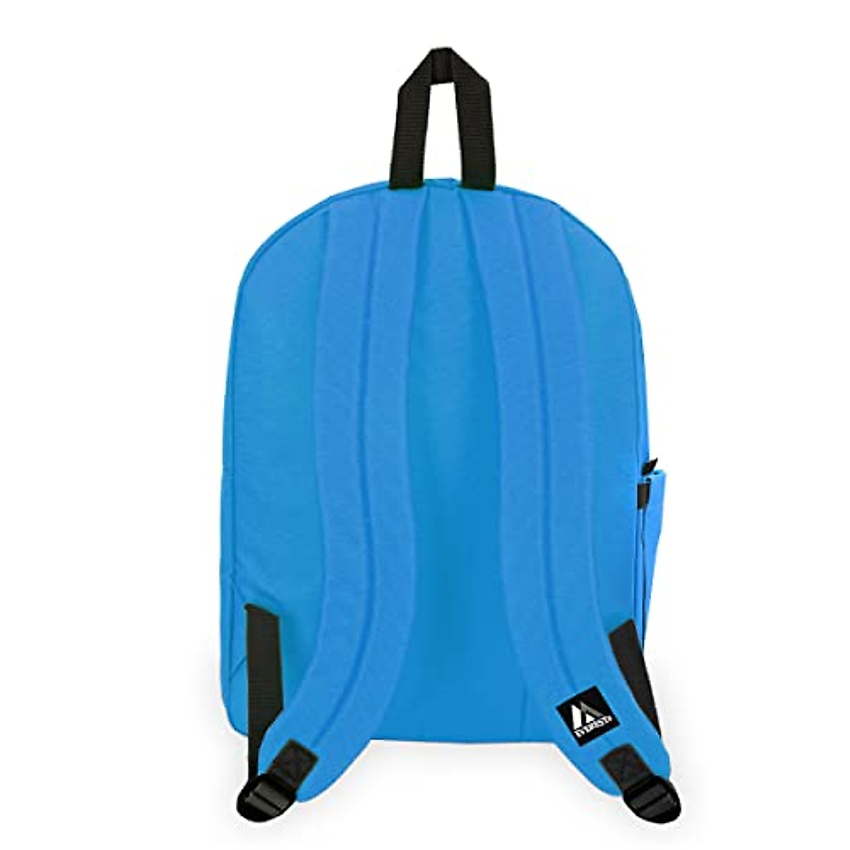 Everest Classic Laptop Backpack W/Side Pocket, Royal Blue, One Size