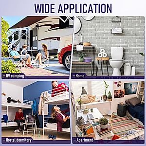 Menkxi Portable Washing Machine Turbine Mini Washing Machine for Travel College Apartment Room RV Washer Machine for Socks Underwear, with Suction Cups, 3 Speed Remote Control