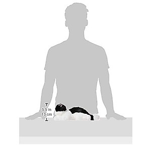 Aurora® Adorable Flopsie™ Oreo™ Stuffed Animal - Playful Ease - Timeless Companions - Black 12 Inches