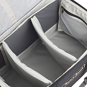 Clear Creek Water Dog Boat Gear Bag for Fishing Tackle Storage with Velcro Dividers for Customize Tackle Box Organization, Waterproof Bottom and Pull Out Rain Cover