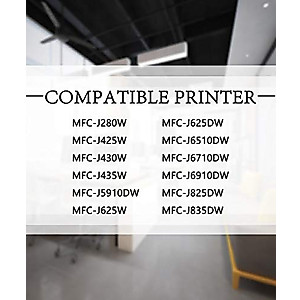 (24-Pack, 12BK+4C+4M+4Y) Smart Gadget Compatible Ink Cartridge Replacement for Brother LC-75 XL LC75XL LC75 Ink Cartridge LC79 LC71 for MFC-J6510DW MFC-J6710DW MFC-J6910DW MFC-J280W Printer