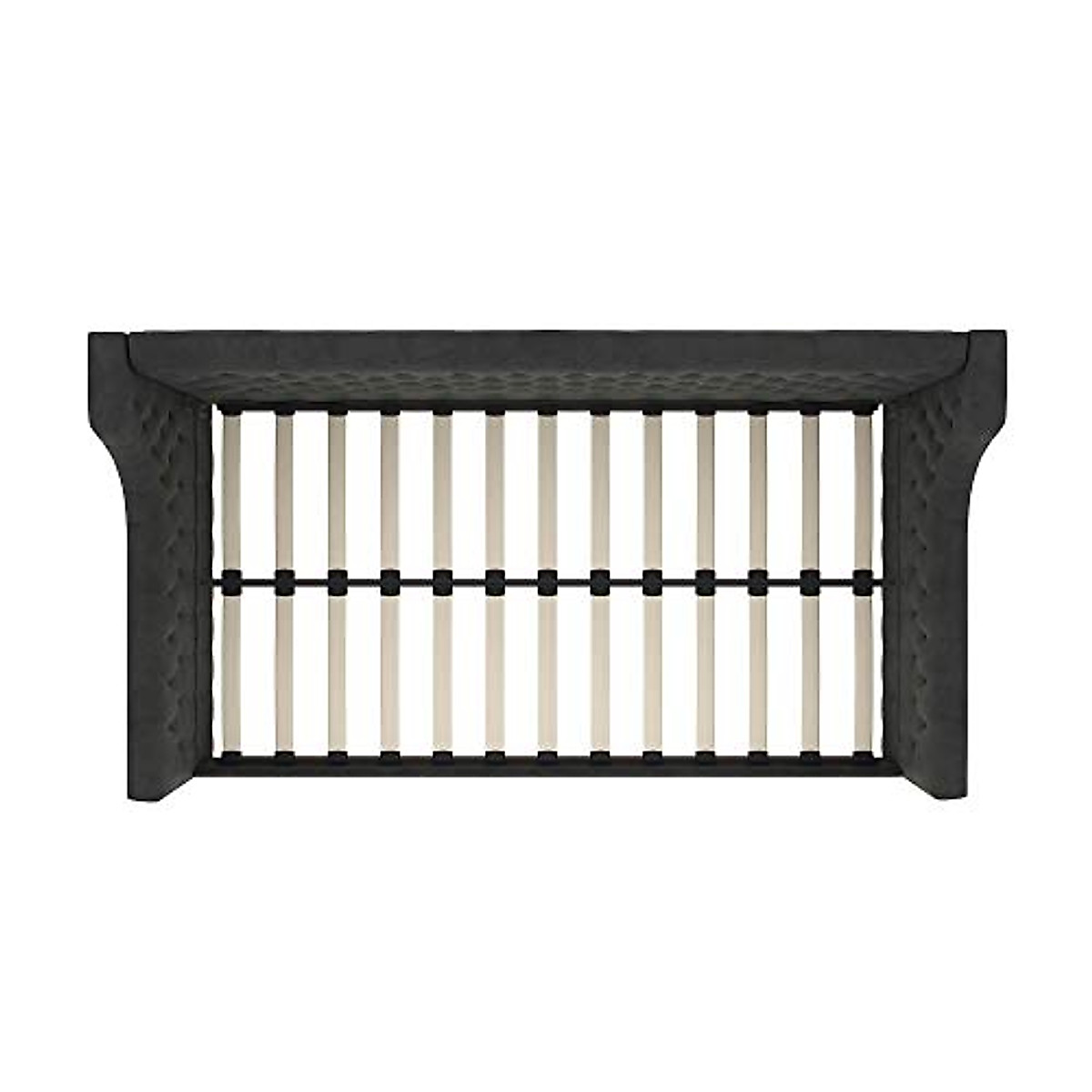 DHP Jordyn Diamond Tufted Upholstered Daybed/ Sofa Bed, Twin Size Frame, Gray Velvet