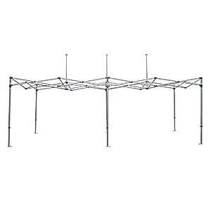 Impact Canopy 10' x 20' Pop-Up Canopy Tent Frame, Replacement Aluminum Frame with Dust Cover