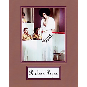 Kirkland Richard Pryor, Deceased Famous Comedian, 8 X 10 Photo Autograph on Glossy Photo Paper