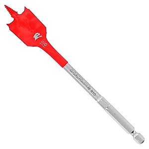 Diablo Spade Bit for Wood - Speed-TIP Design - 15/16" Diameter, 6" Length, 1/4" Hex Shank - DSP2120