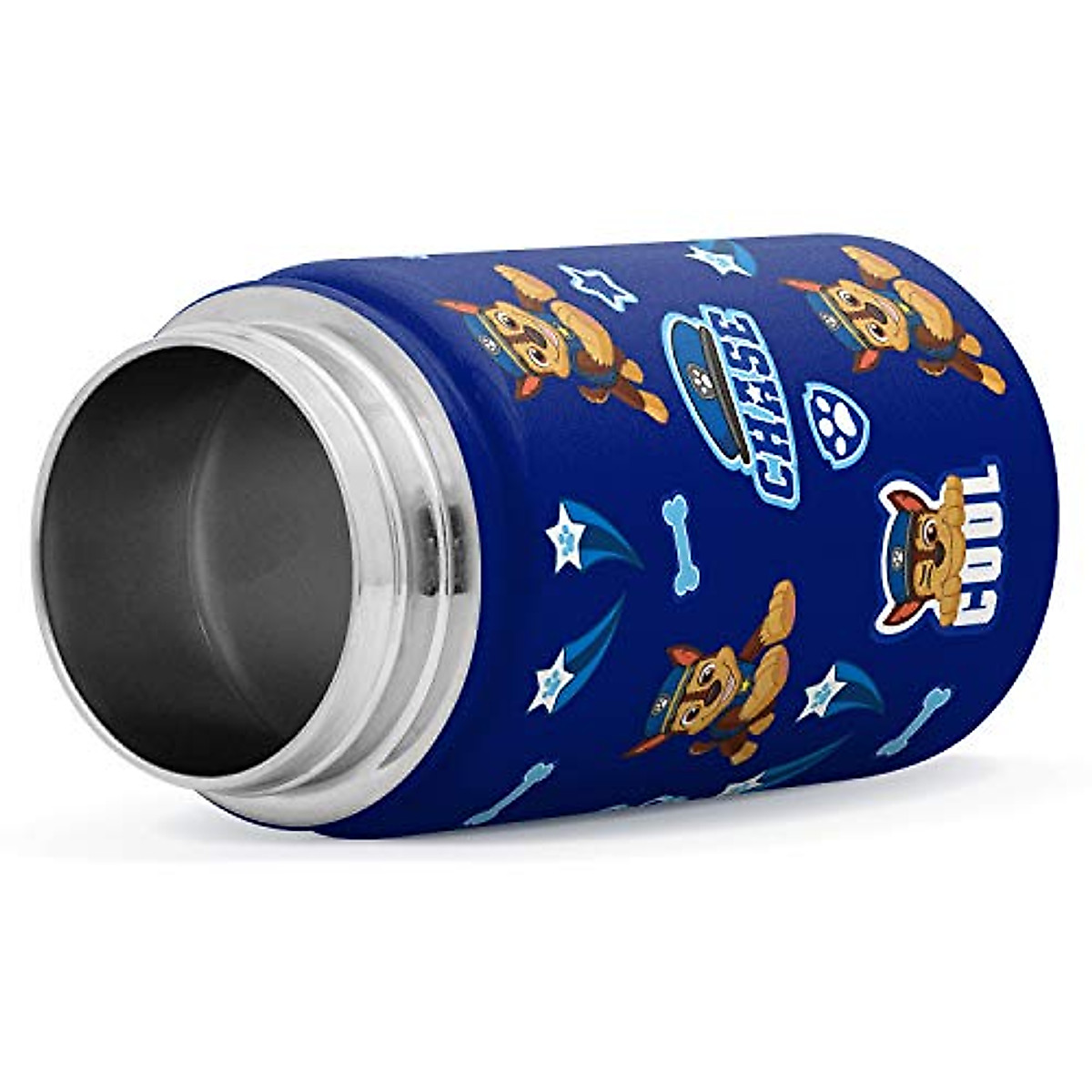 Simple Modern Paw Patrol Kids Water Bottle with Straw Insulated Stainless Steel Toddler Cup for Boys, Girls, School | Summit Collection | 10oz, Chase on the Case