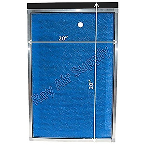 RAYAIR SUPPLY 20x20 Air Ranger Replacement Filter Pads 20X20 (3 Pack)