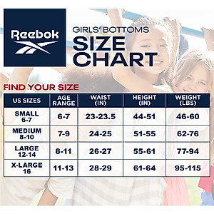 Reebok Girls' Underwear - Seamless Cartwheel Shorties (4 Pack), Size 12-14, BlackGreyCharcoalSpacedye
