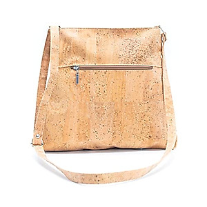 Handmade Vegan Portuguese Cork Purse Bucket Crossbody Bag for Woman