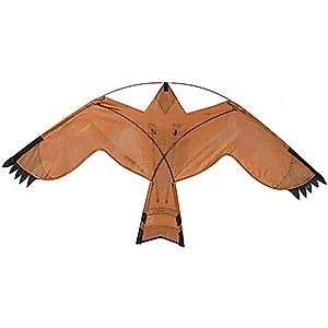 decor Garden Bird Repellent Eagle Kite,Bird Scarer Repeller Flying Kite,Hawk Bird Scarer Kite for Outdoor Garden Farm Yard Decoration - Include 2M Kite Line