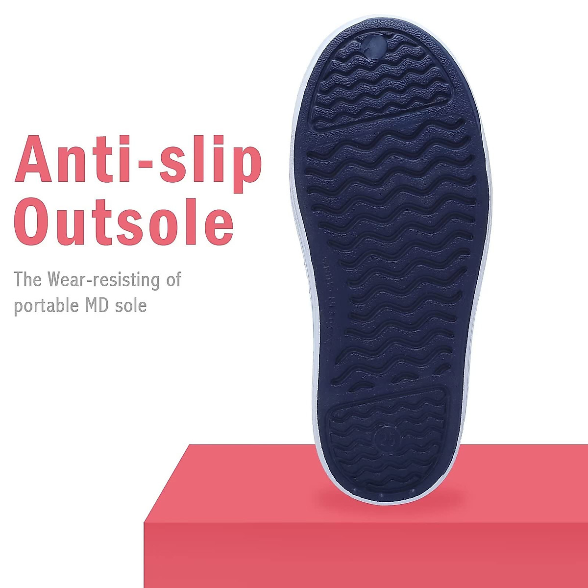 seannel Kids Water Shoes Slip-On Sneaker Lightweight Breathable Sandal Outdoor & Indoor-U821STLXS001-New Blue-30