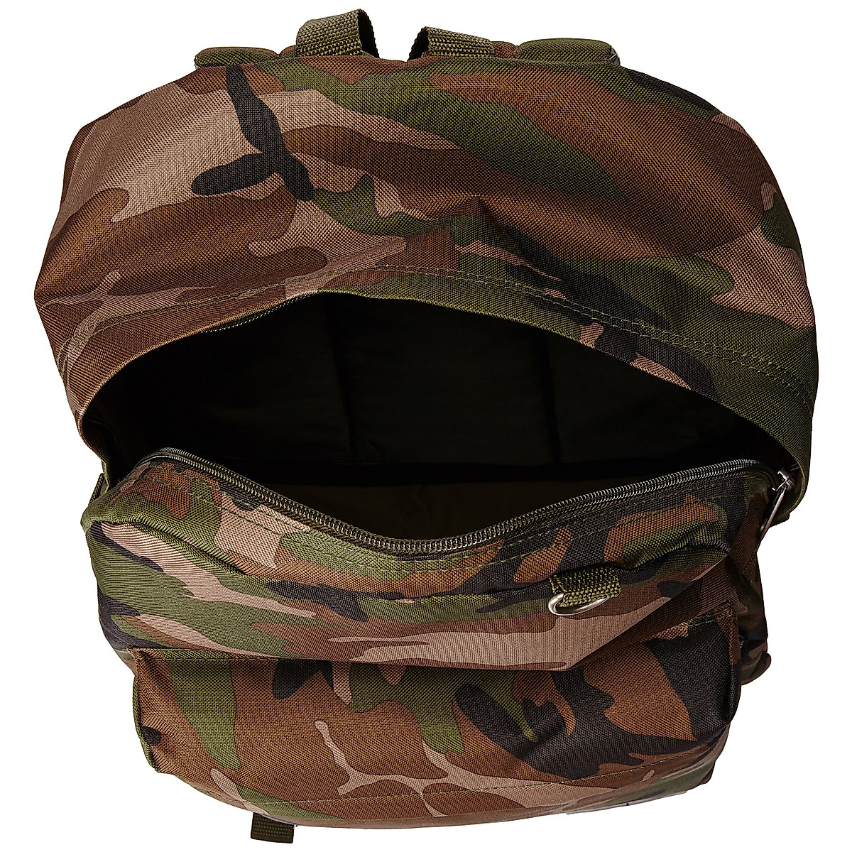 Everest Classic Woodland Camo Backpack, Camouflage, One Size