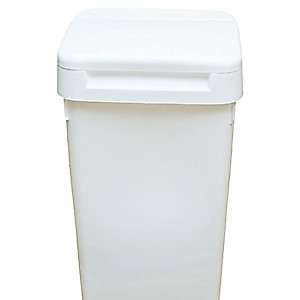 Sturdy Plastic Easy to Clean Flip Top Cloth Diaper Pail or Trash Can