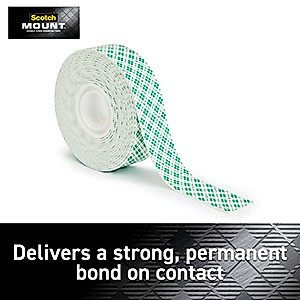 Scotch-Mount Indoor Double-Sided Mounting Tape 314H-MED, 1 in x 125 in