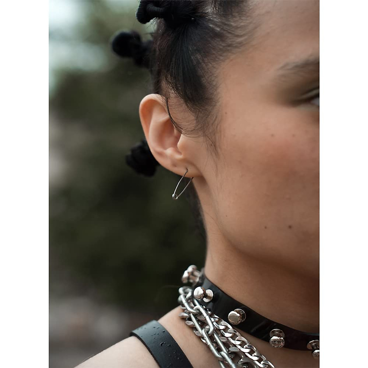 1000Pcs Safety Pins, 1.1 Inch Rust-Resistant Steel Wire Silver Sewing Pins Small Safety Pins Bulk for Clothes Crafts Home Office Use