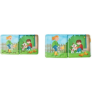 HABA Paul & Pia - Magic Bath Book - Wipe with Warm Water and The Muddy Pages Come Clean