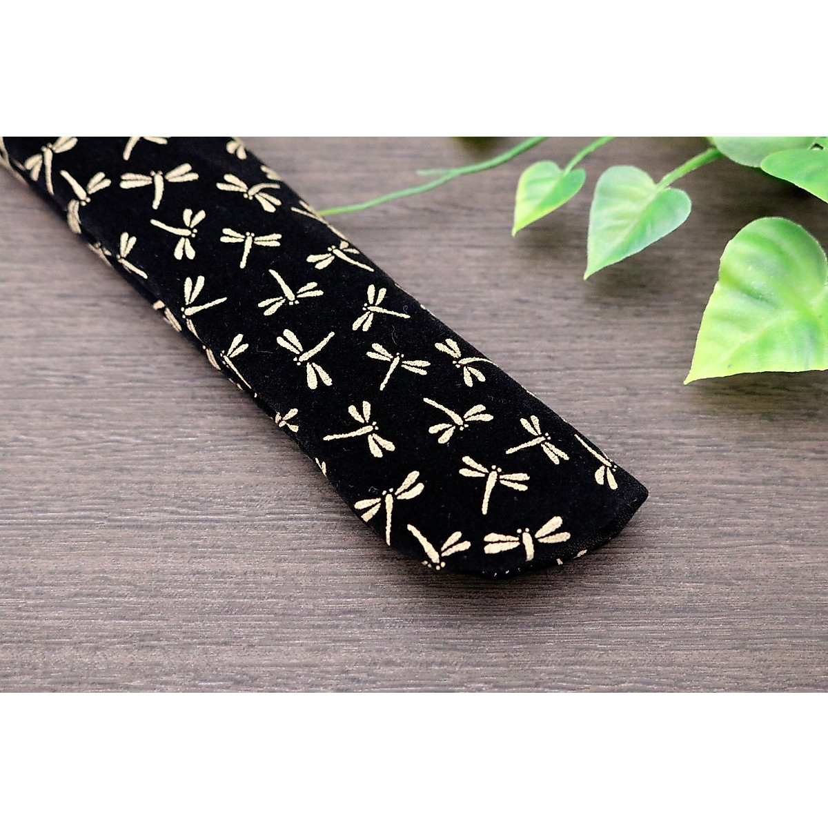 Matsumi Craft Fan Holder, 9.3 inches (23.5 cm), Inden Style Family Crest