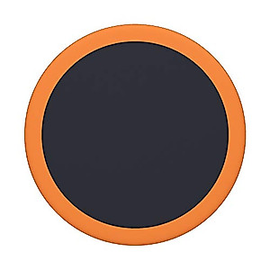 Orange Black Phone Popper PopSockets Swappable PopGrip