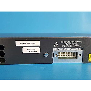 Cisco WS-C3560G-48PS-S 48-Port PoE 3560G Gigabit Switch (Renewed)