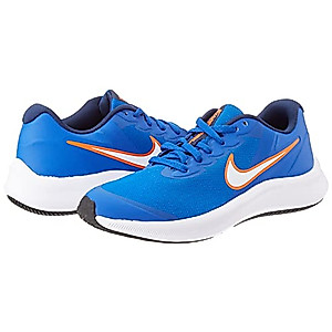 Nike Star Runner 3 Sneaker - Kids', Game Royal-white-midnight Navy, 3.5 Big Kid