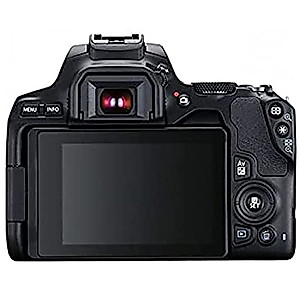 Canon EOS 250D (Rebel Sl3) DSLR Camera Body Only (No Lens) + 32GB Memory + Case + Tripod (20pc Bundle) (Renewed)