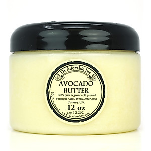 Dr Adorable - 12 oz - Avocado Butter - Refined Pure Natural Organic Raw