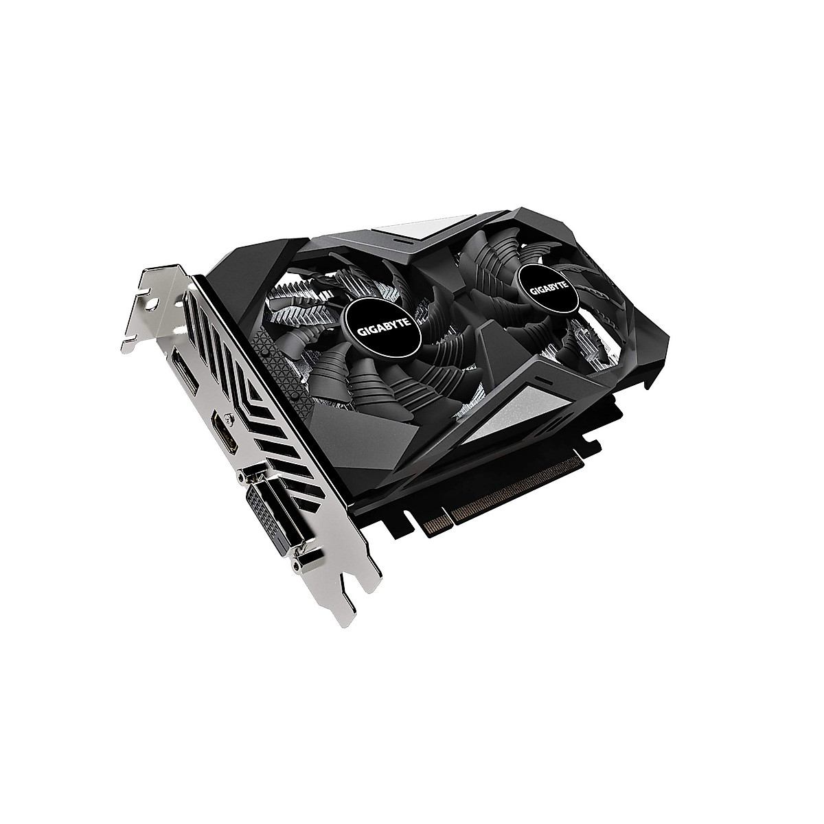 Gigabyte GeForce GTX 1650 D6 WINDFORCE OC 4G (rev. 2.0) Graphics Card, 172mm Compact Size, 4GB 128-Bit GDDR6, GV-N1656WF2OC-4GD REV2.0 Video Card