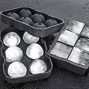 Ice Cube Trays ， Tray Balls, Ice Cube Mould Ice Tray Ice Cube Trays Silicone Ice Ball Mould Long Ice Cube Tray Ice Cube Tray Silicone Sphere Ice Moulds Large Ice Cube Tray B (Color : B)