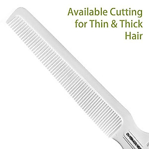 BANGMENG Hair Cutter Comb,Shaper Double Edge Razor,Split Ends Hair Trimmer Styler, For Thin & Thick Hair Cutting and Styling, Extra 5 Blades Included.