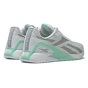 Reebok Womens Nano X1 Cross Trainer (10, Pure Grey 1 / Hint Mint/Pure Grey 3, Numeric_10)