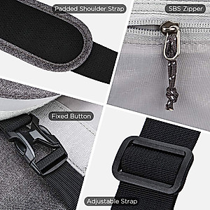 OIWAS Messenger Bag for Men, 14 Inch Laptop Crossbody Bags Women Casual Satchel Shoulder Bag College Travel Office Briefcase