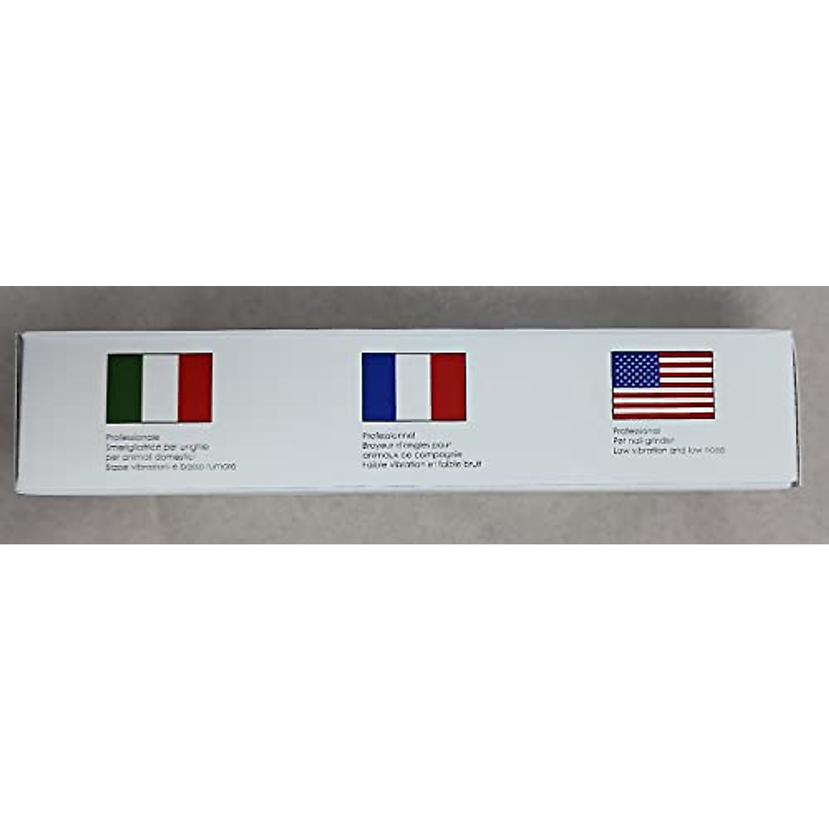 Casfuy Dog Nail Grinder Upgraded - Professional 2-Speed Electric Rechargeable Pet Nail Trimmer Painless Paws Grooming & Smoothing for Small Medium Large Dogs & Cats (Dark Blue)