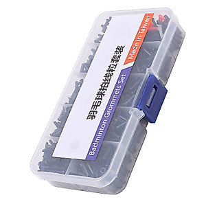 Badminton String Protector, Nylon Badminton Accessory Portable Racket Replacement Badminton Grommets Tool for Badminton Repair