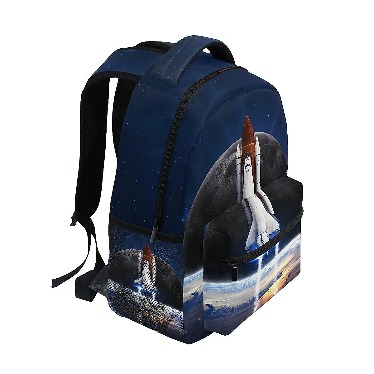 Space Rocket Backpack for Boys Girls Elementary School Nasa Bookbag 2020989
