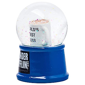 Silver Buffalo The Office World's Best Boss Light Up Snow Globe, 55 mm
