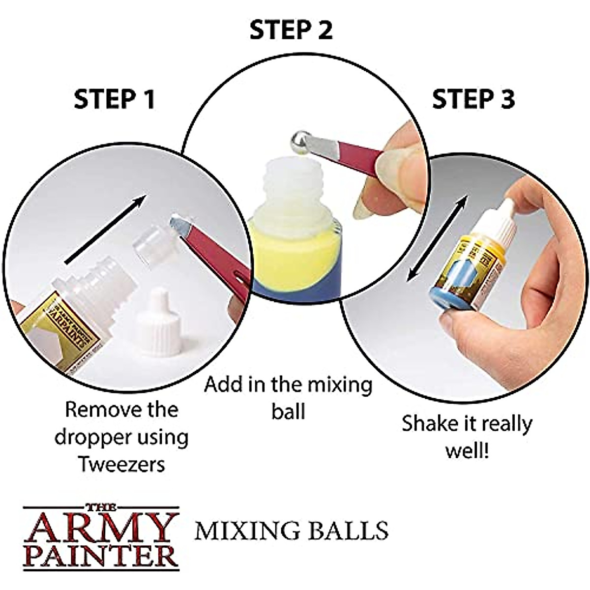 The Army Painter Paint Set - Miniature Painting Kit with 100 Rustproof Mixing Balls & 60 Nontoxic Acrylic Paints for Wargamers Hobby Model Paints for Plastic Models - Mini Figure Painting Kit