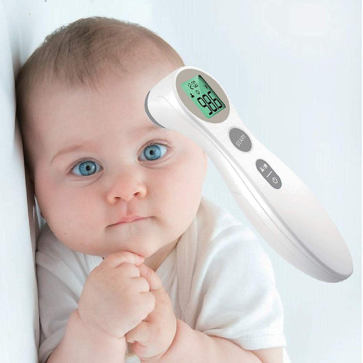 Vaunn Non-Contact Medical Infrared Forehead Thermometer for Children and Adults