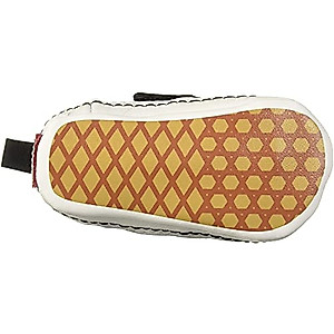 Vans, Infant Slip-On V Crib Sneakers (1, Black/True White Checkerboard)