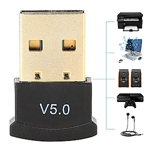 USB Bluetooth 5.0 Adapter Low Power Audio Music Stereo Receiver for TV Computer Laptop