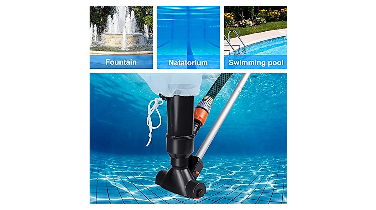 Portable Swimming Pool Jet Vacuum Cleaner - Easy & Effective