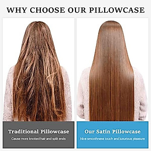 Supkiir 4 Pack Bolster Cervical Pillow Cover, Stain Cylinder Neck Pillow Covers Only, Round Cervical Neck Roll Pillow Case with Zipper for Sleeping Cylindrical Pillow Cushion(White 16 x 6 inches)