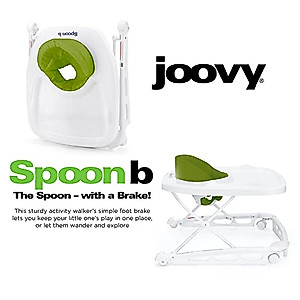 Joovy Spoon B Baby Walker with Brake, Black-Footed Ferret National Park Foundation Edition