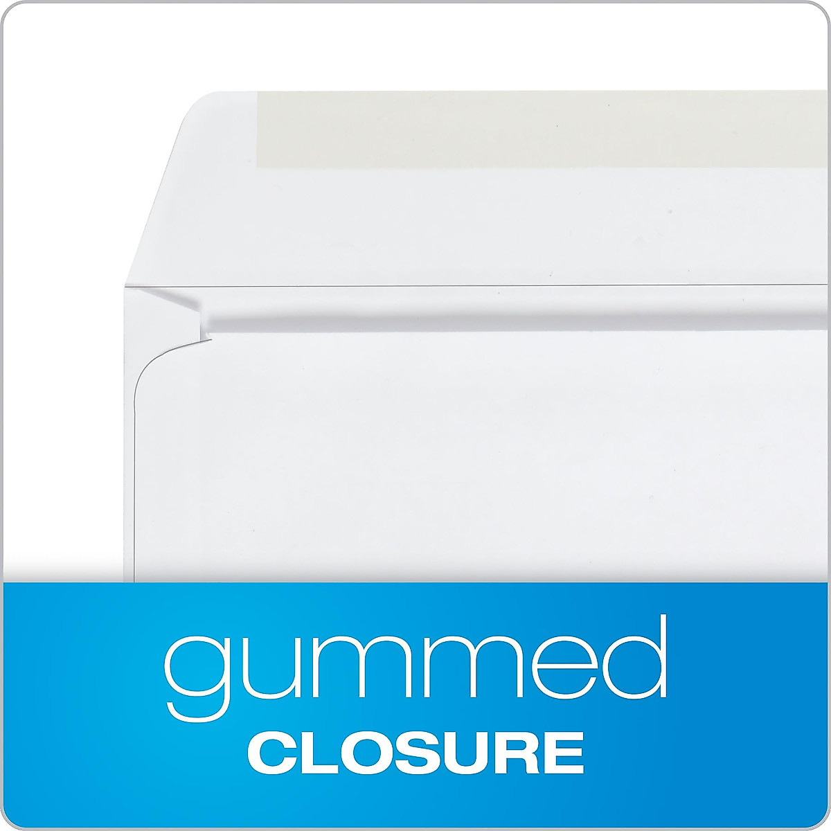 Columbian 6" x 9" Booklet Envelopes, Gummed Seal, for Mailing or Storage, 24 lb White Wove, 100 per Box (COLO915)