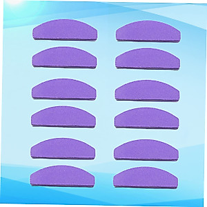 Beavorty Nail Tools 20PCS False Nail File Manicure Nail Board Toenail File Nail Sanding Block Polisher Buffing File Board for feet Mini Nail kit Nail Files Tool False Nails Natural Purple