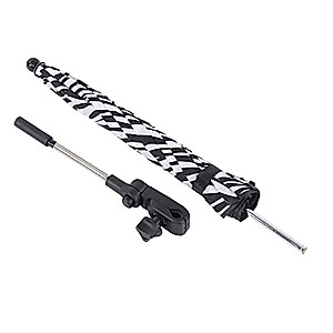 Stroller UV Protection Umbrella, Windproof Lightweight Baby Stroller Umbrella for Children for Pushchair for Pram for Wheelchairs