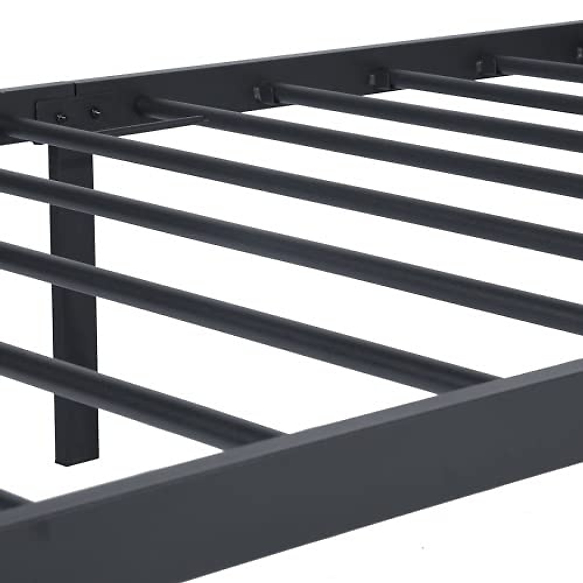 AnwickNomo Metal Twin Size Bed Frame Foundation with Headboard/Footboard for Boys Girls Adults Twin