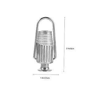 Outanaya 4Pcs Clothesline Tightener Grips for Household Laundry Ideal for Pulleys and Fixed Lines Wire Clamps and Rv Bumper Clothesline Use